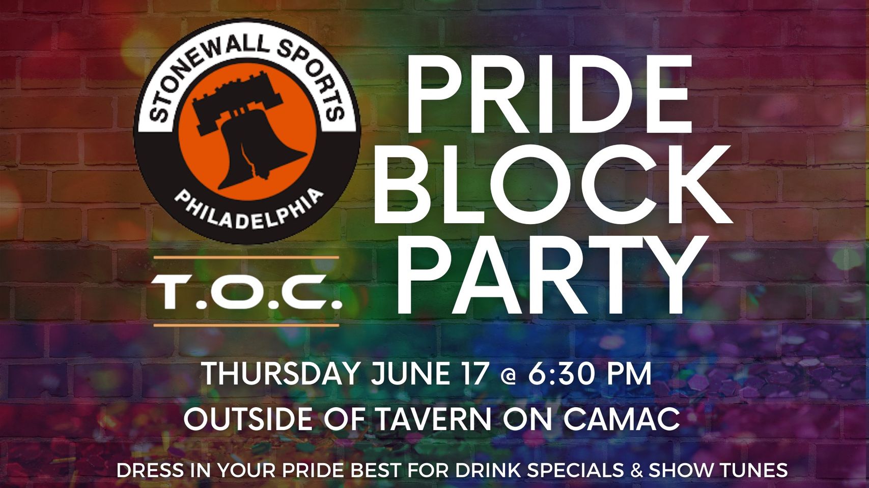 Stonewall Pride Block Party - PhillyGayCalendar