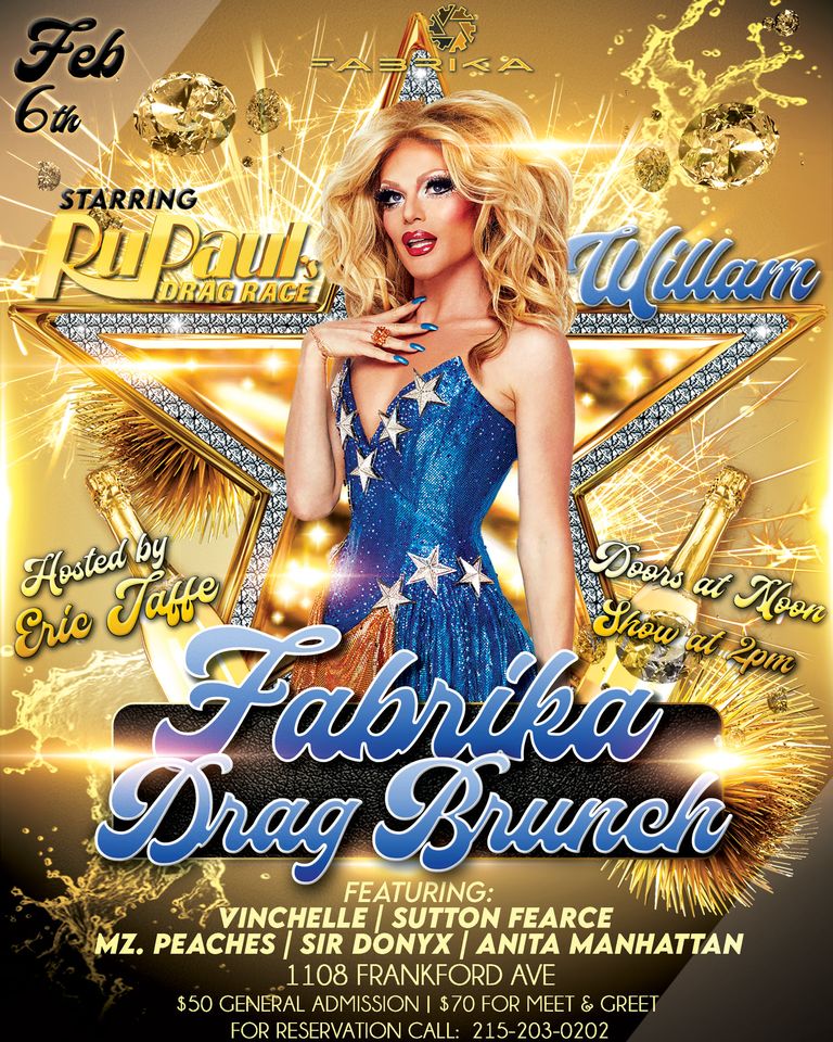 Drag Brunch at Fabrika - PhillyGayCalendar
