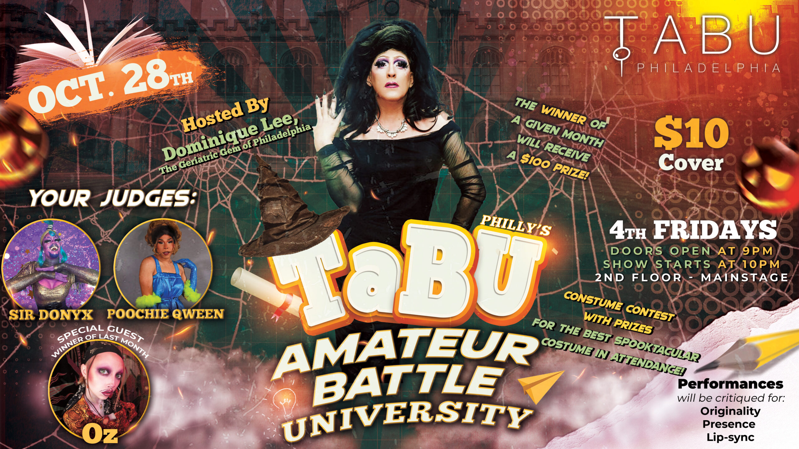 TABU Philly's Amateur Battle University - PhillyGayCalendar