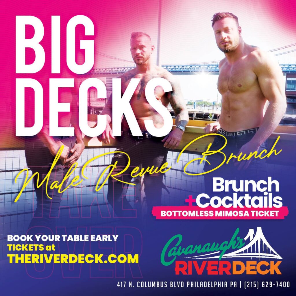 Big Decks :: Male Revue Brunch - PhillyGayCalendar