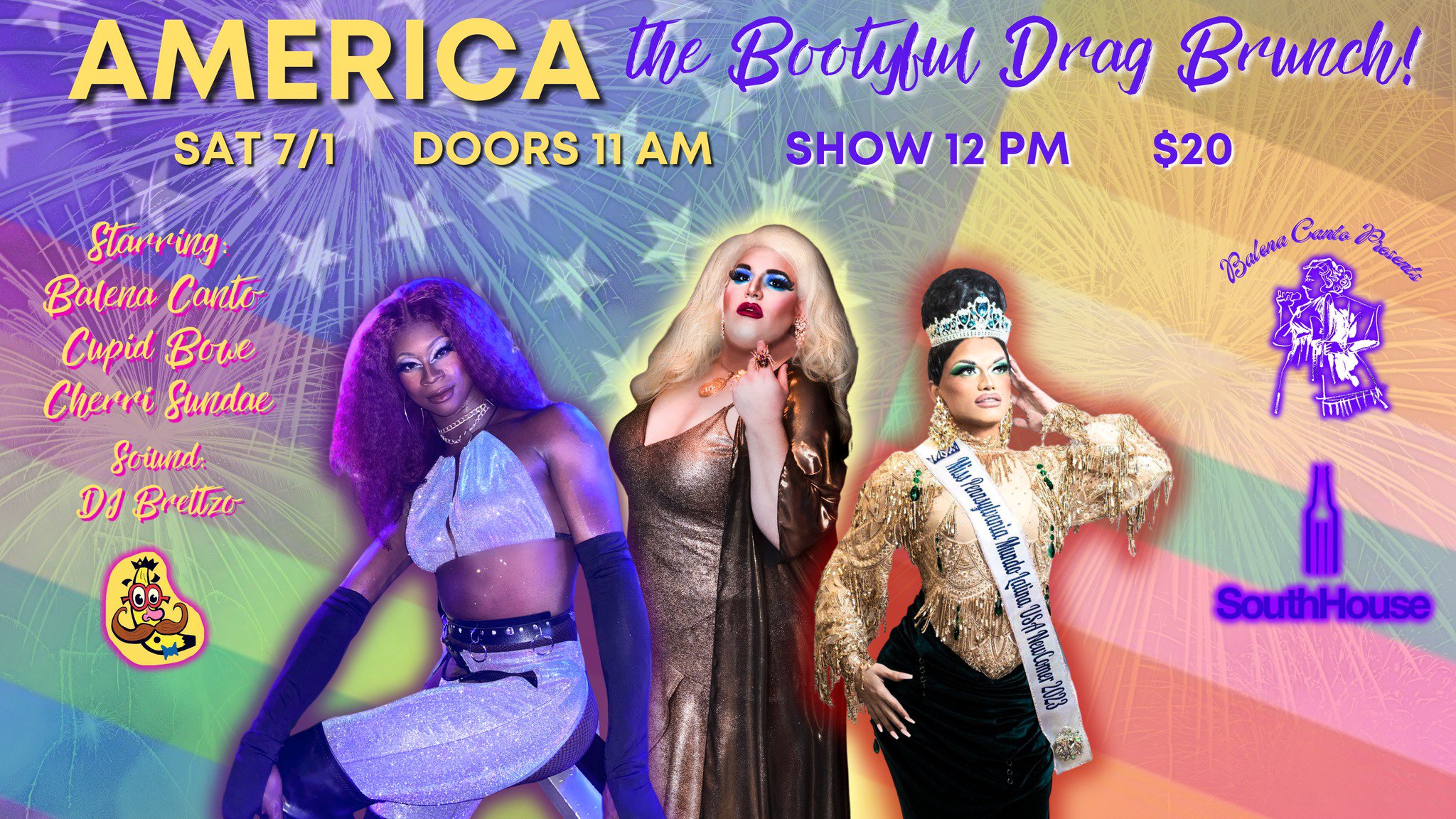 America the BOOTYful Drag Brunch - PhillyGayCalendar