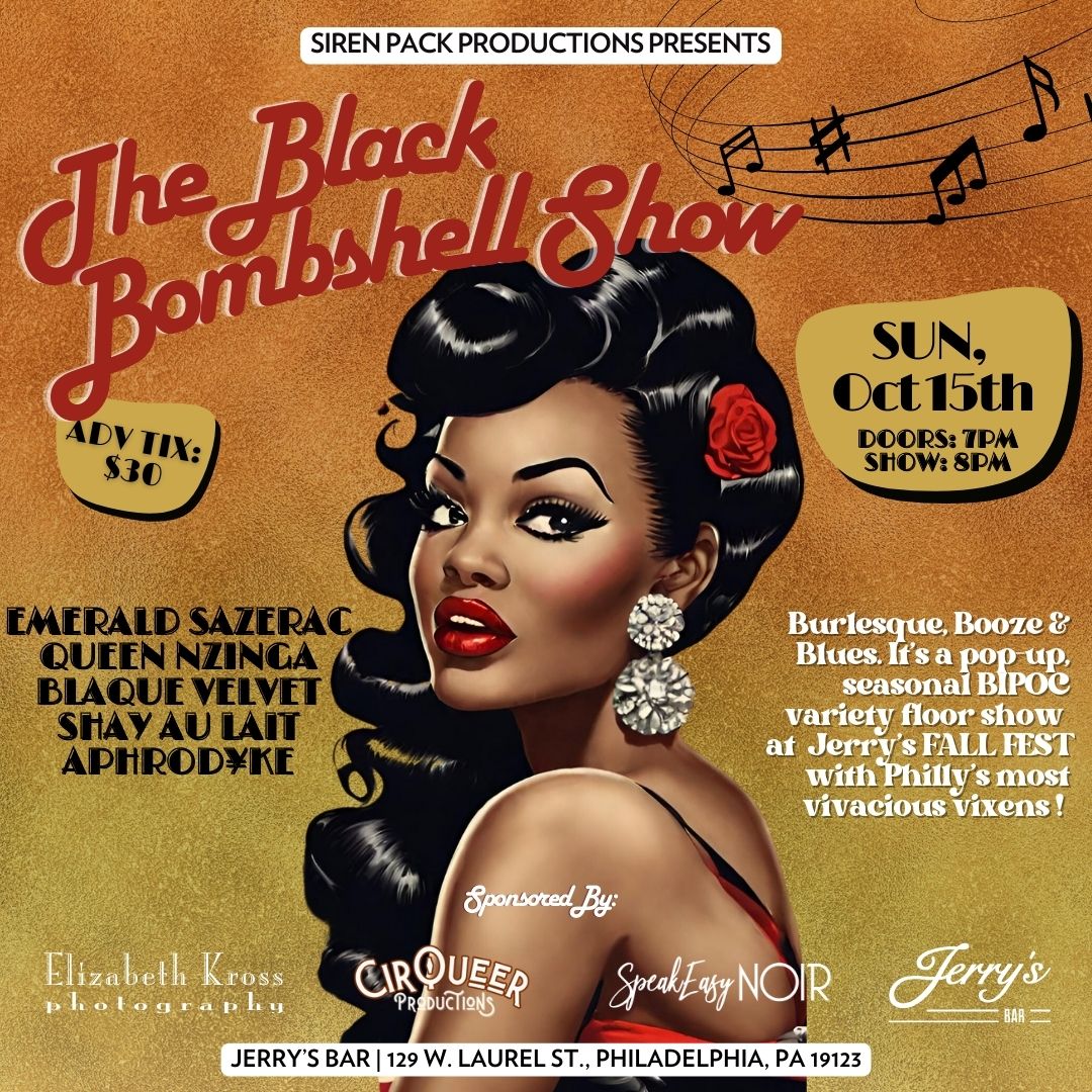 The Black Bombshell Burlesque show - PhillyGayCalendar