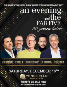 An Evening With The Fab Five: 20 Years Later - PhillyGayCalendar