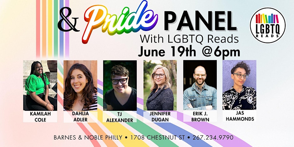 Pride Panel with LGBTQ Reads - PhillyGayCalendar