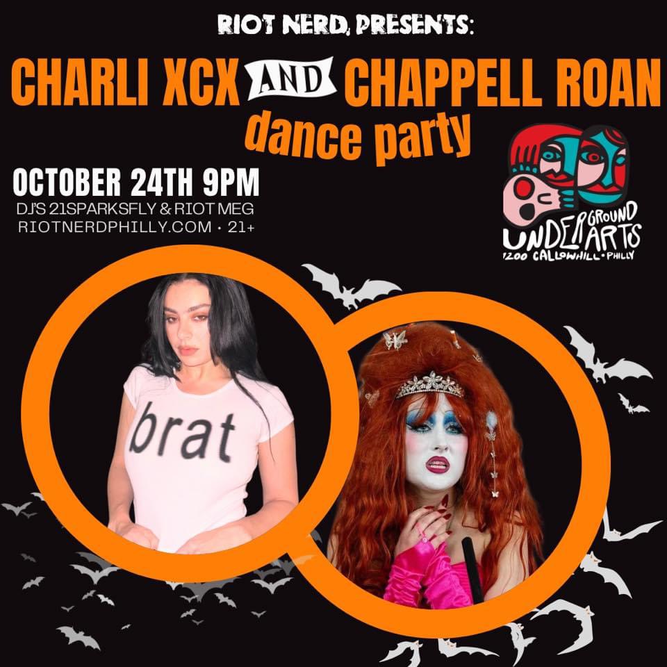 Charli XCX & Chappell Roan Dance Party: Halloween Edition ...