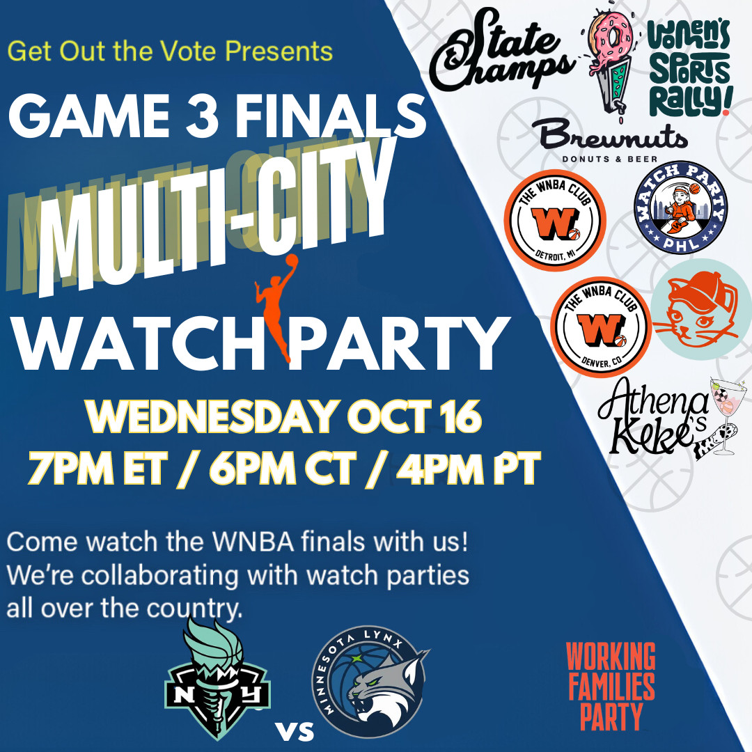 WNBA Finals Multi-City Watch Party Event - PhillyGayCalendar