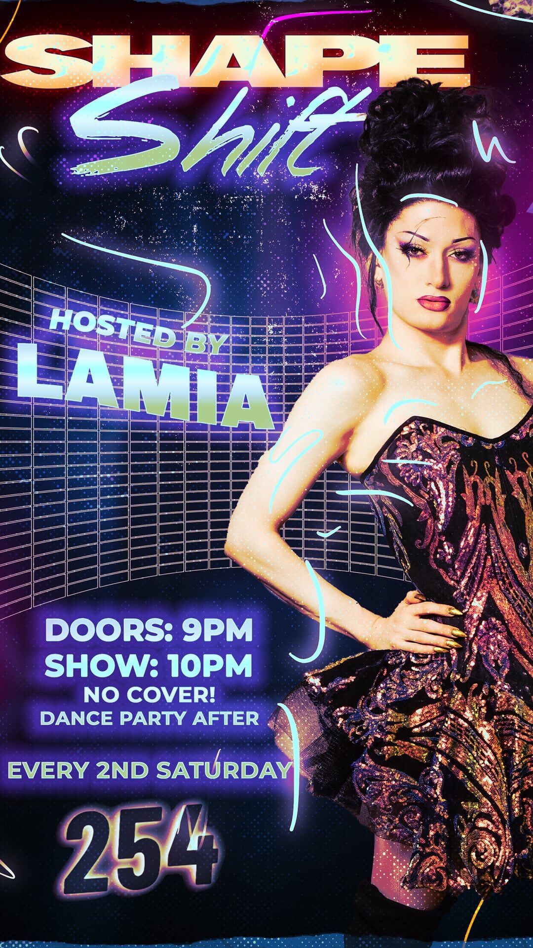 Shapeshift: The Art of Drag and Transformation hosted by Lamia - PhillyGayCalendar